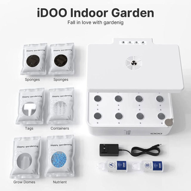 iDoo Indoor Garden Review - A Good Budget Hydroponics Kit? - Smart Tech ...